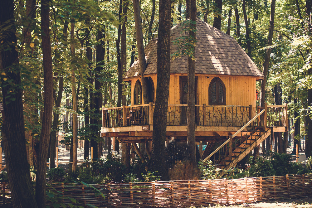 Photo gallery treehouses | Edenland Park | A great adventure